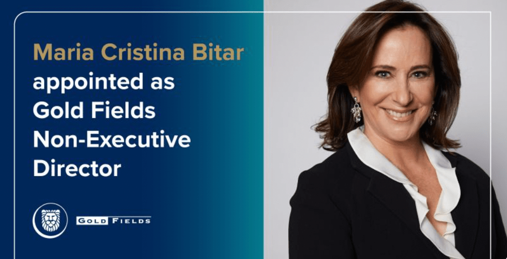 Cristina Bitar se una al directorio de minera Gold Fields - Minería y ...